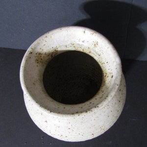 Hand Thrown Kiln Oregon Art Pottery Large Stoneware Vase Bowl by Artist ...