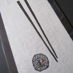 Chopsticks & Sushi Hashi Hand Carved Woodblock Print Japanese Washi ...