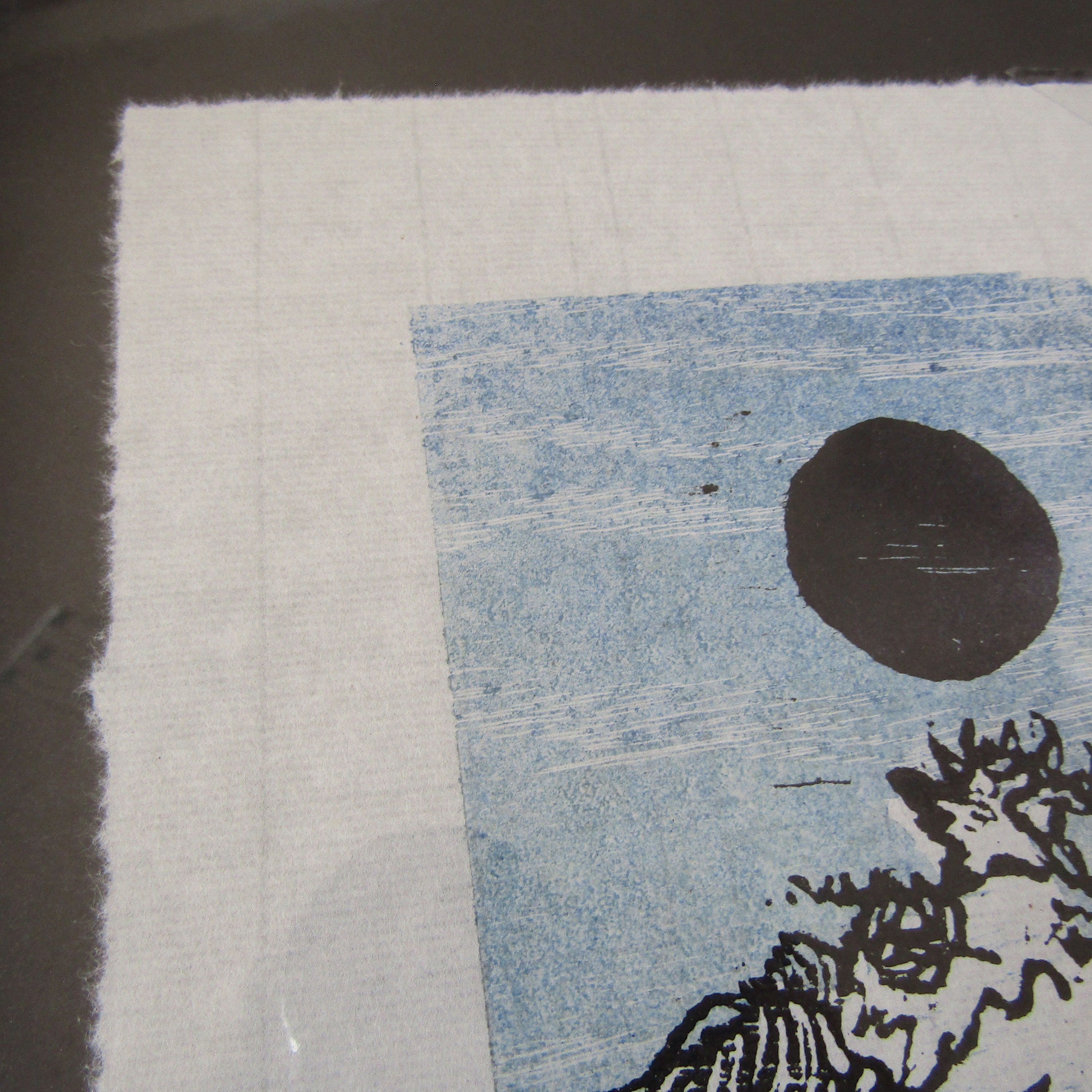 Temple Fu Shisa Dog Guardian Lion 3 Woodblock Print Engraving | Etsy