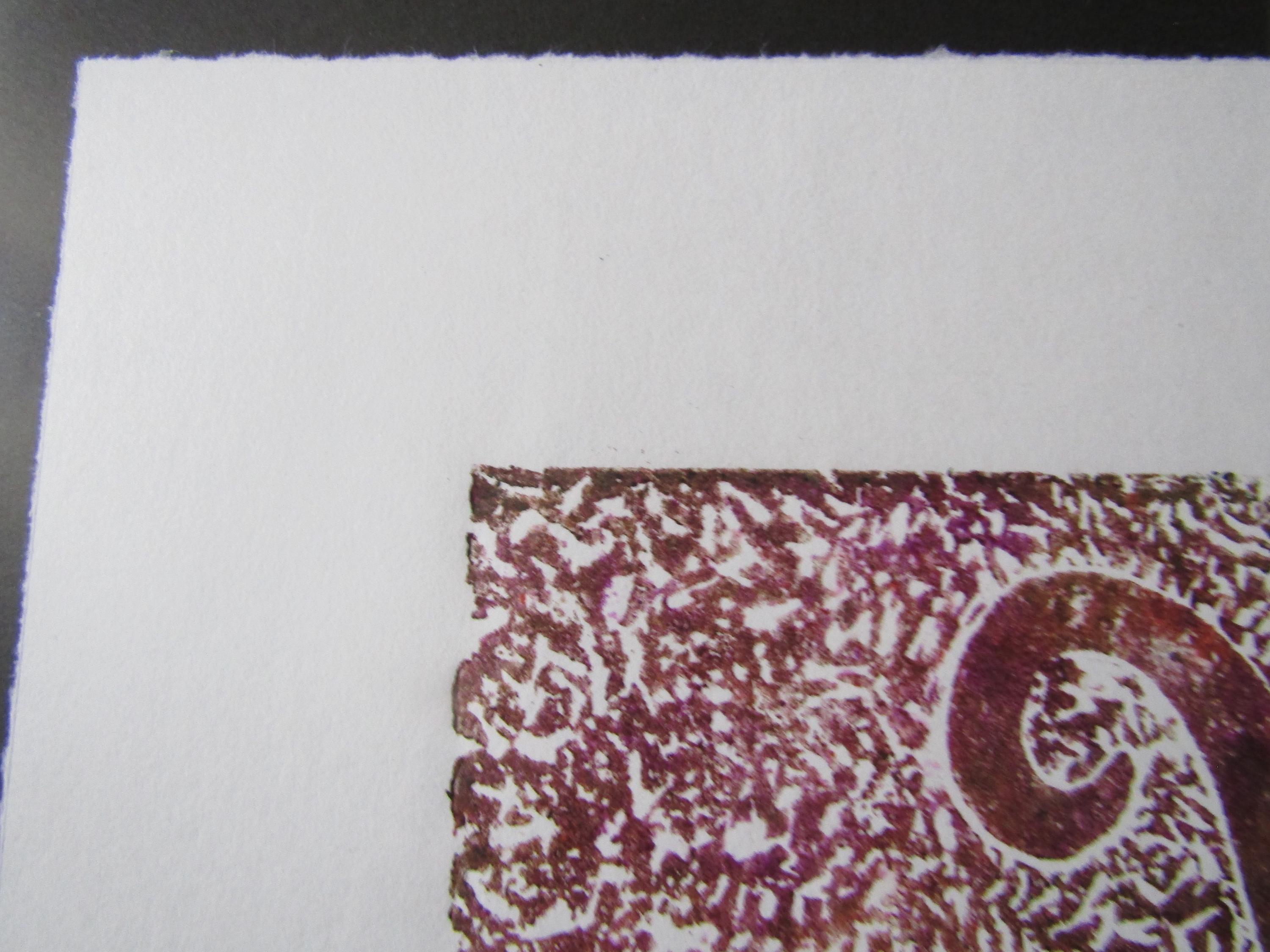 Octopus Tako Original Hand Carved Woodblock Print Moku Hanga Japanese ...