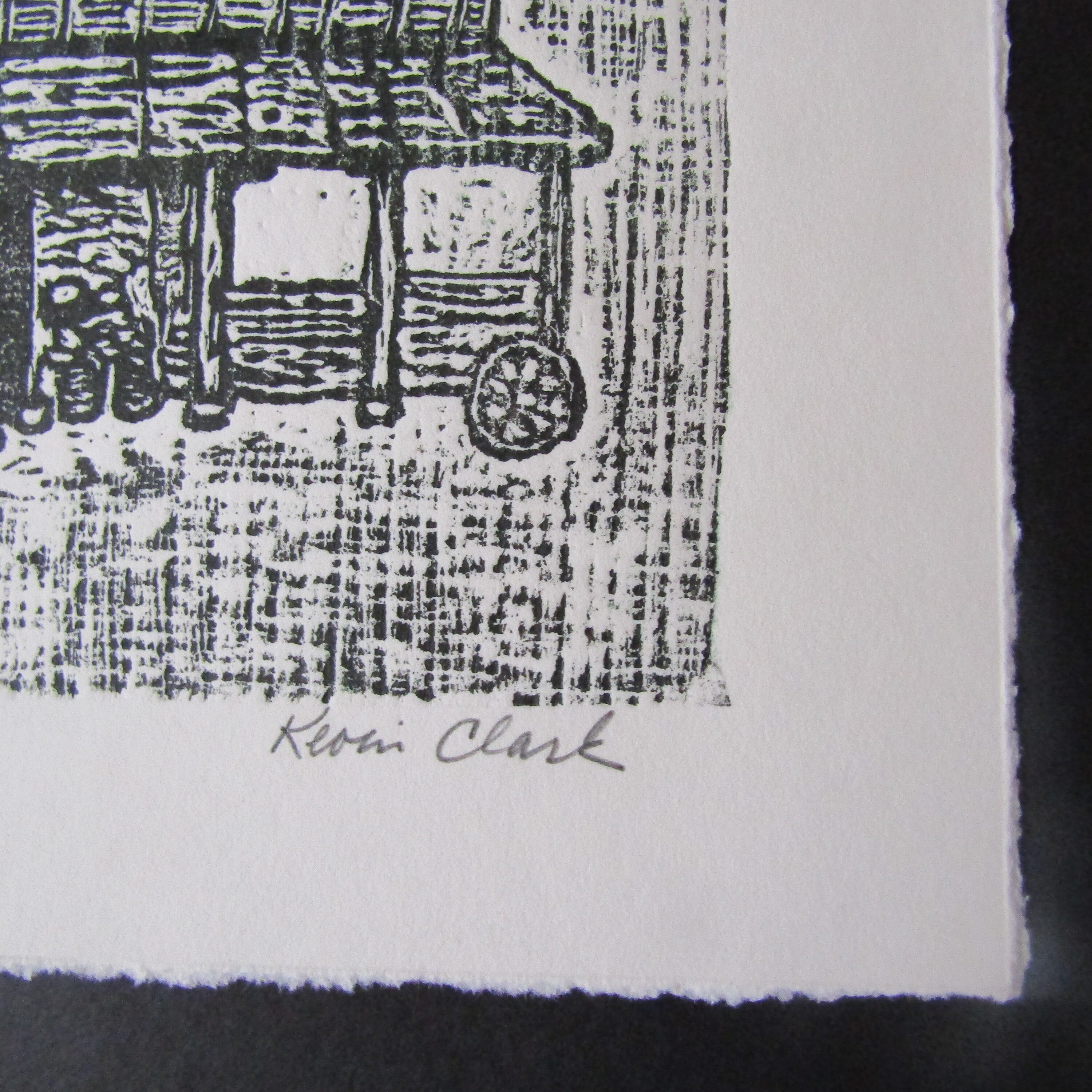 Japanese Traditional House Gasho Hand Carved Woodblock Print Woodcut ...