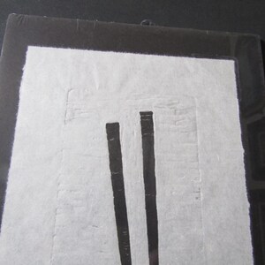 Chopsticks & Sushi Hashi Hand Carved Woodblock Print Japanese Washi ...