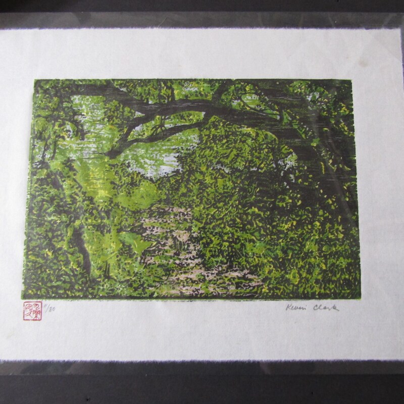 Block Print Tree - Etsy