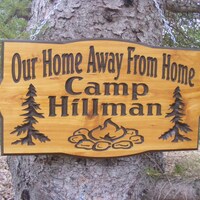 Camp Signs - Etsy