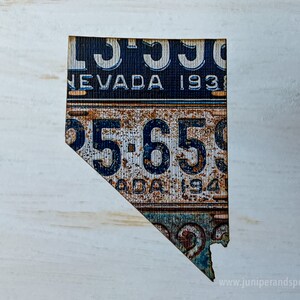 Nevada Handmade Gift for Friend Road Trip Ornament Handmade Christmas ...
