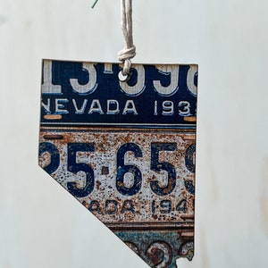 Nevada Handmade Gift for Friend Road Trip Ornament Handmade Christmas ...