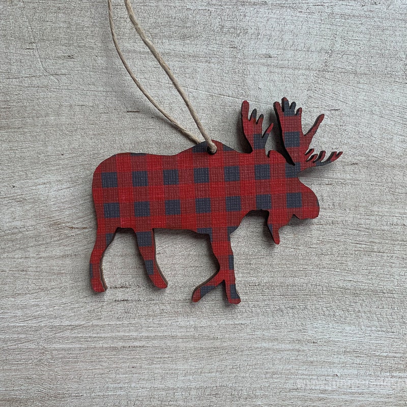 Moose Ornament - Etsy