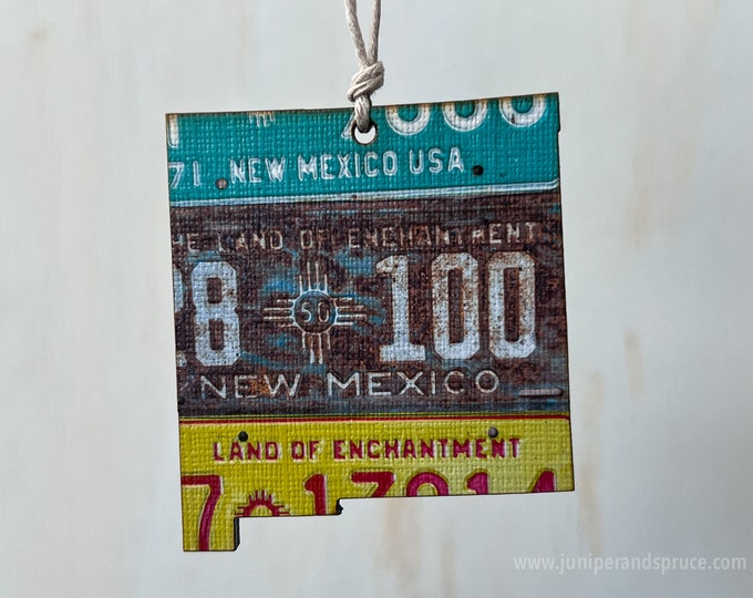 Handmade State Pottery Ornament New Mexico - Etsy