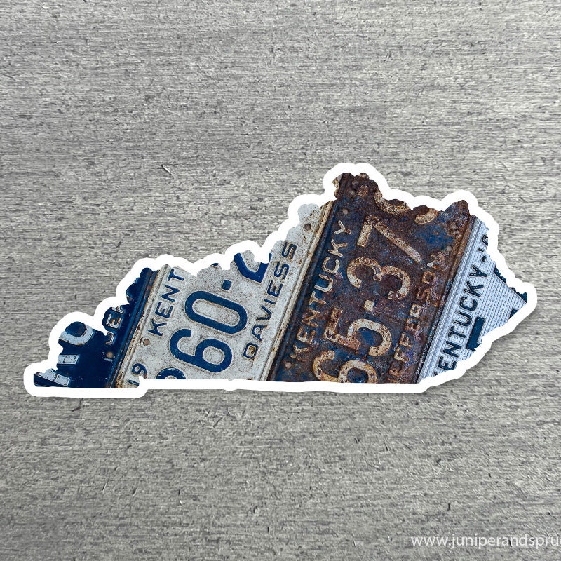 Kentucky Car Decal - Etsy