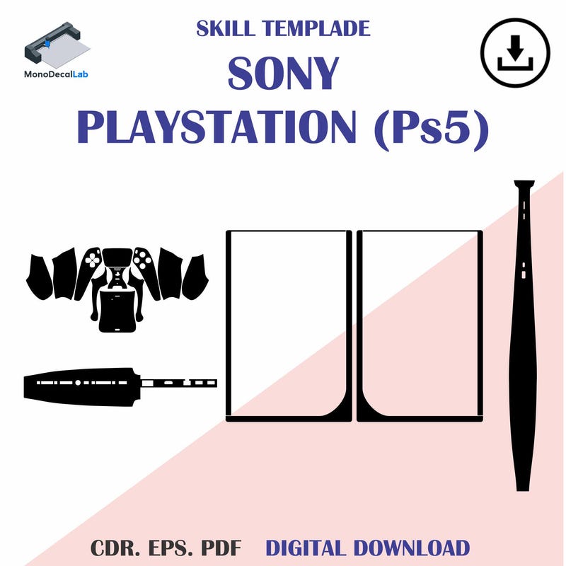 Sony Playstation 5 Papercraft - Etsy