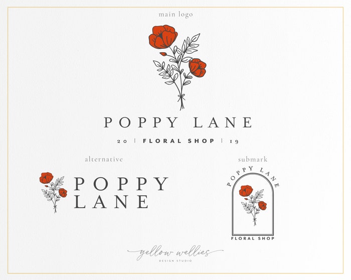 Poppy Logo - Etsy