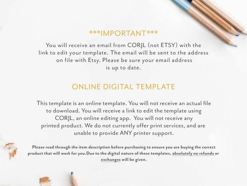 CORJL Editable Product Label Template Botnaical Gold Leaf | Etsy