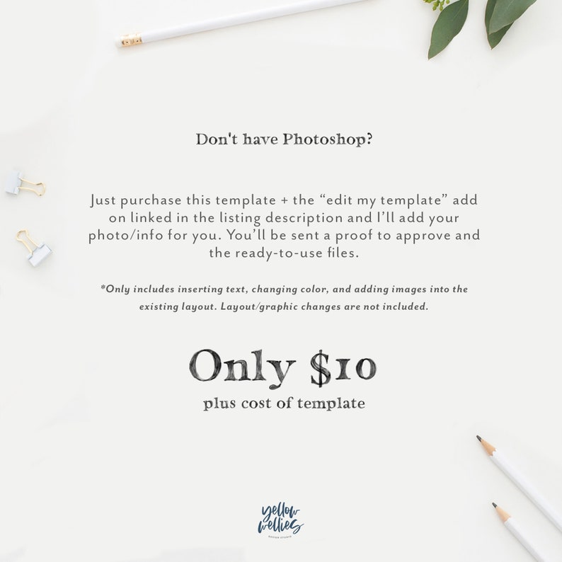 Fall Minis Script Photoshop Template for Photographers - Etsy