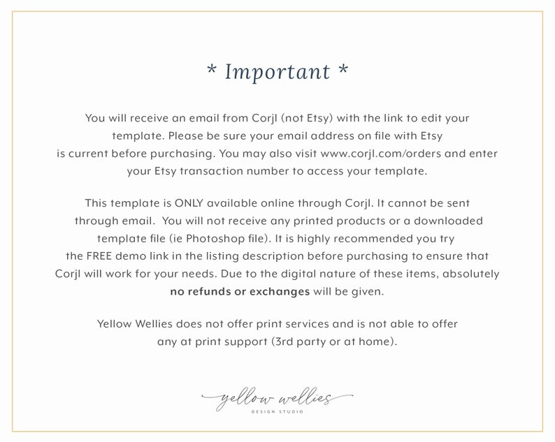 CORJL Editable Business Card Template Printable Business - Etsy