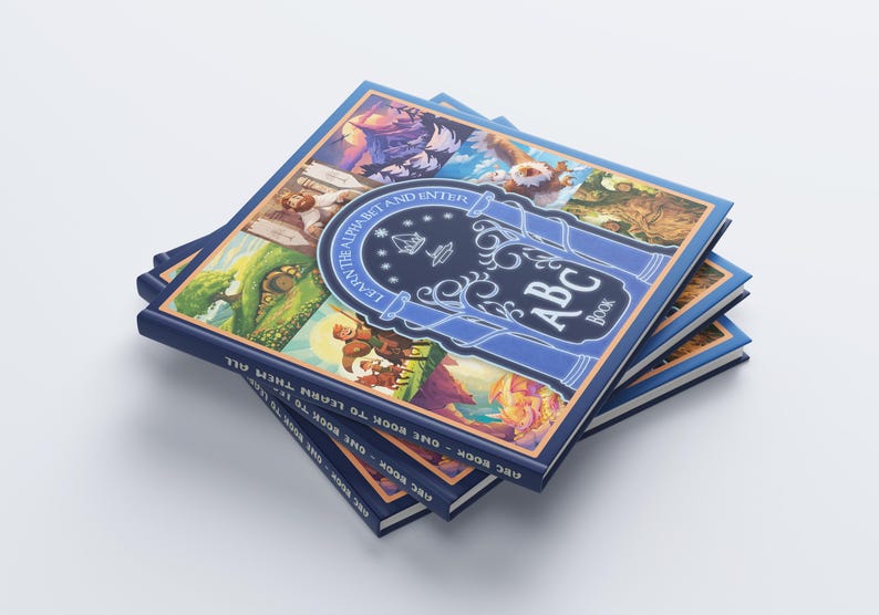Lotr Baby ABC Book - Soft- or Hardcover - Fantasy Nursery Book - Lord ...