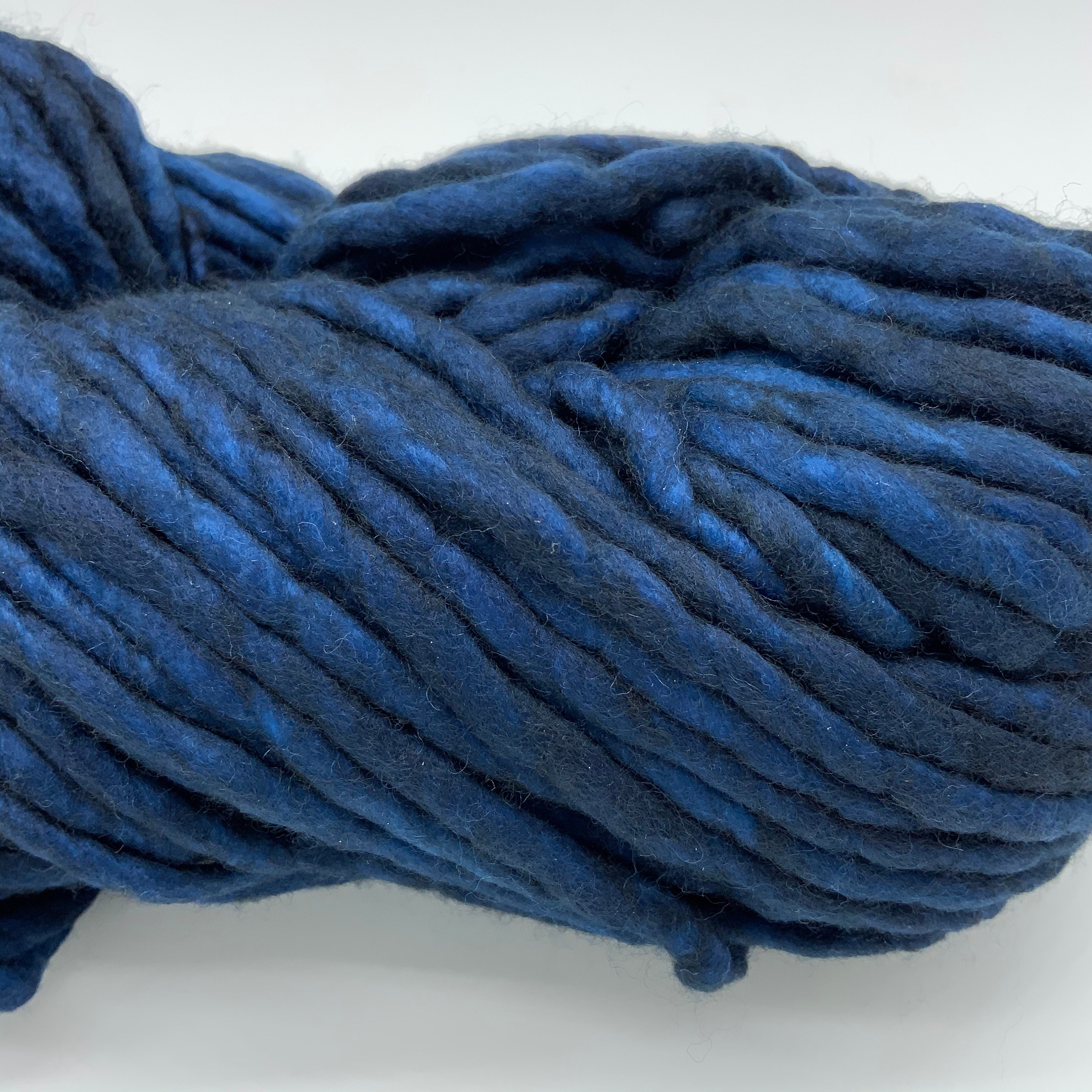 Malabrigo Rasta Yarn , Super Bulky, 100% Merino Wool, Azul Profundo, 150