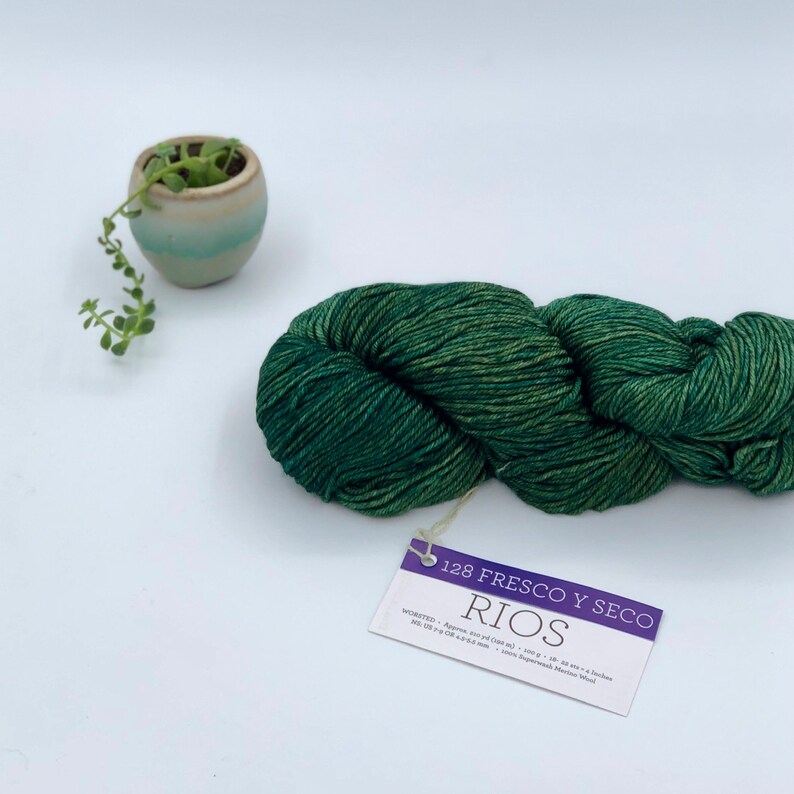 Malabrigo Rios Yarn Hat Knitting Pattern Worsted 100% - Etsy