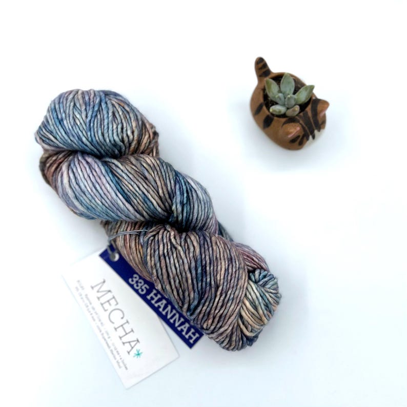 Malabrigo Mecha Yarn in Hannah, Bulky Weight, 100% Merino Wool - Etsy