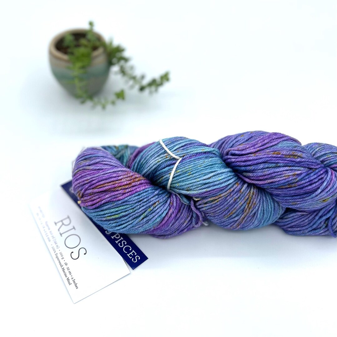 Malabrigo Rios Yarn, Worsted, Pisces, 100% Superwash Merino Wool - Etsy