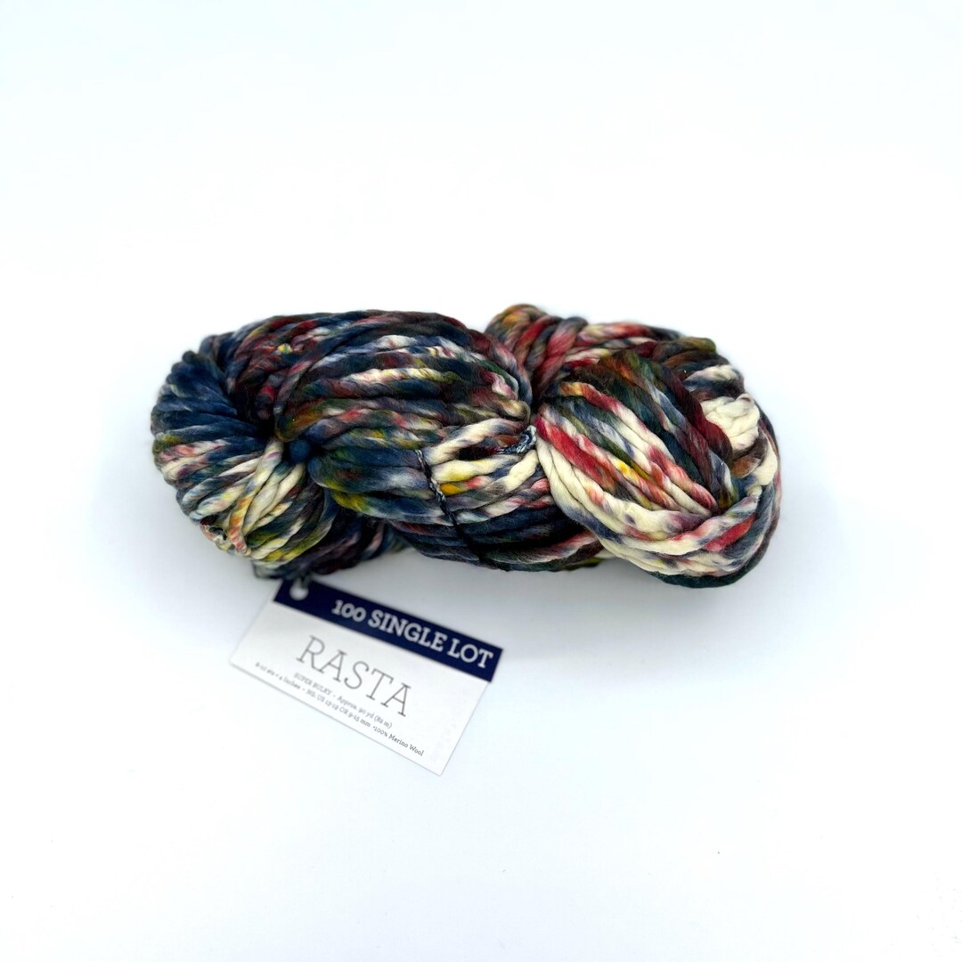 Malabrigo Rasta Yarn, Super Bulky, 100% Merino Wool, Single Dye Lot ...