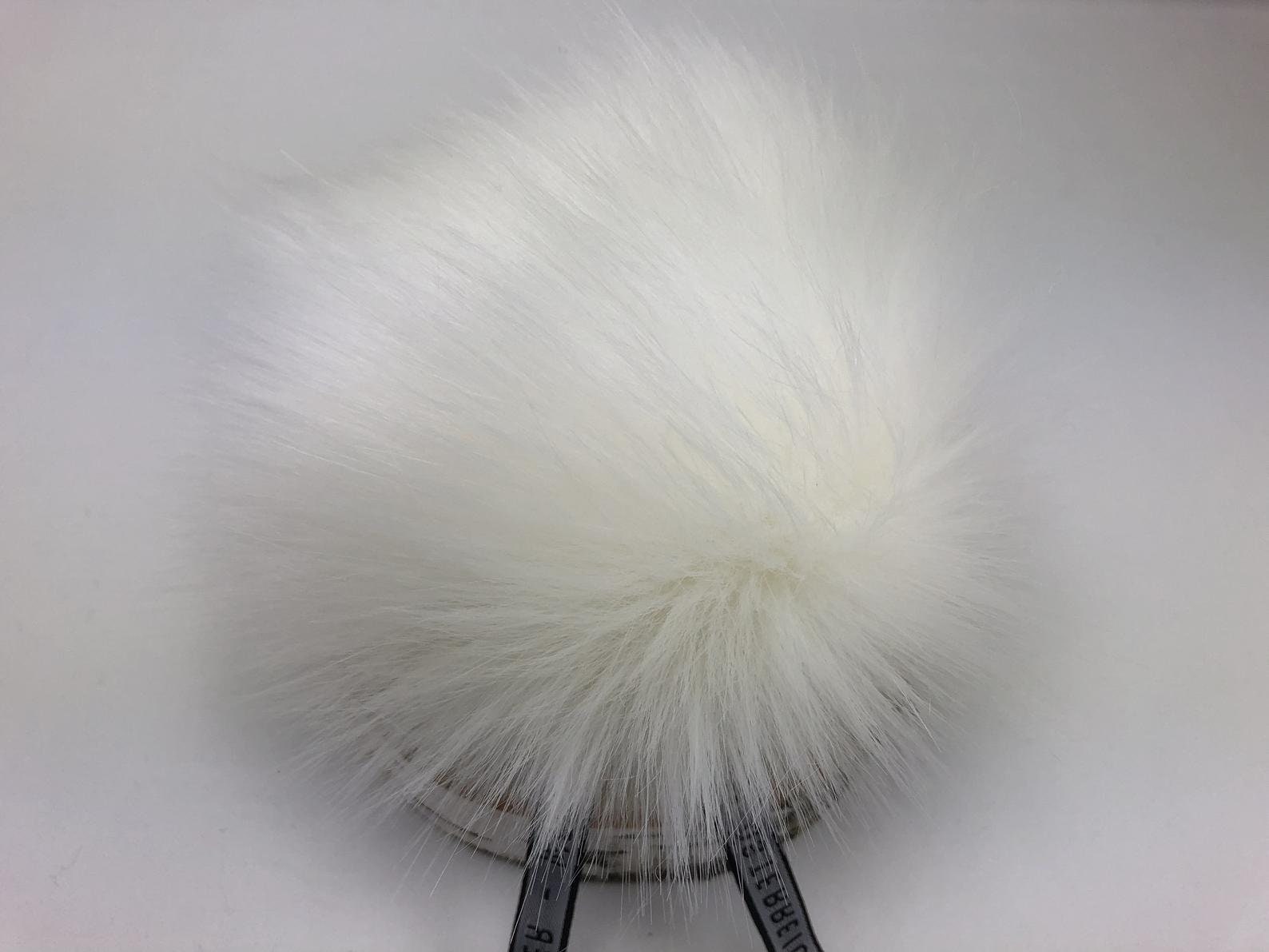 Aheadhunter faux fur Pom Pom - Premium fox Pom Pom - hat topper - knit ...