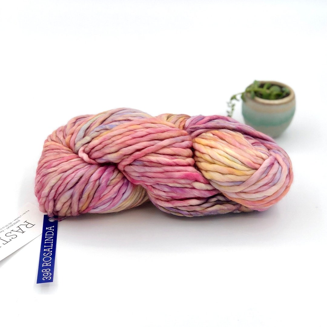 Malabrigo Rasta Yarn, Super Bulky, 100% Merino Wool, 398 Rosalinda - Etsy