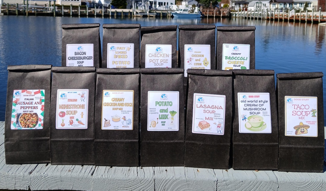 Quick and Easy Soup Mixes - Etsy