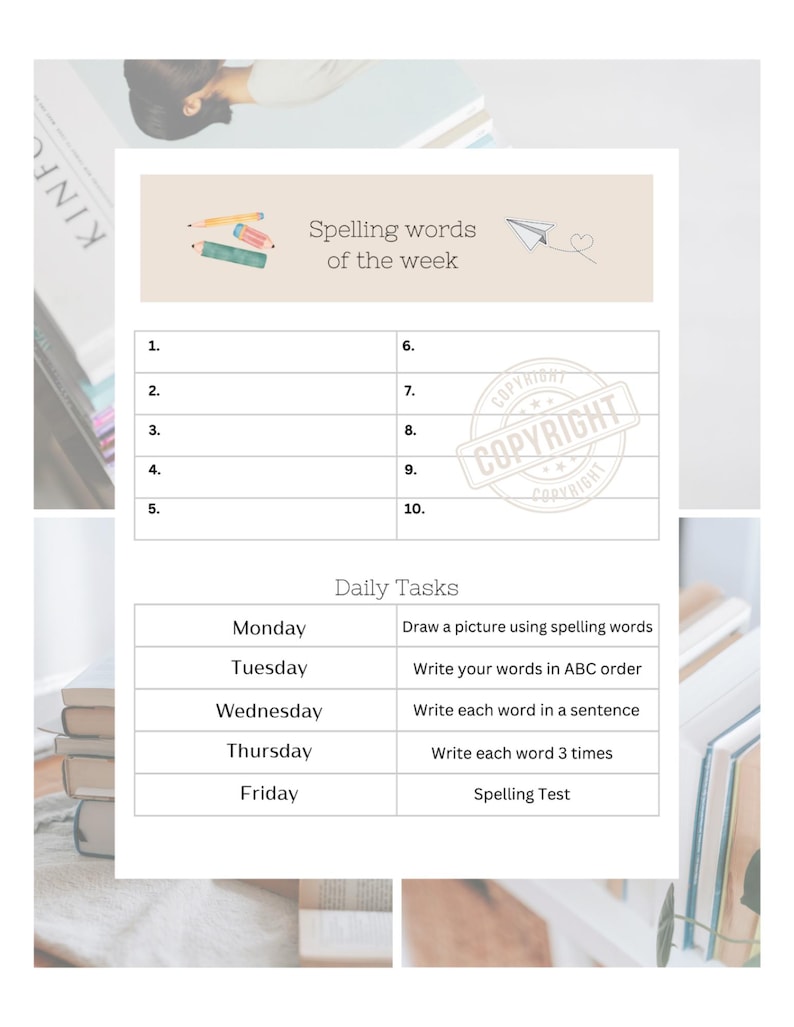 Printable Fun Spelling Words Worksheet Spelling Practice Vocabulary ...