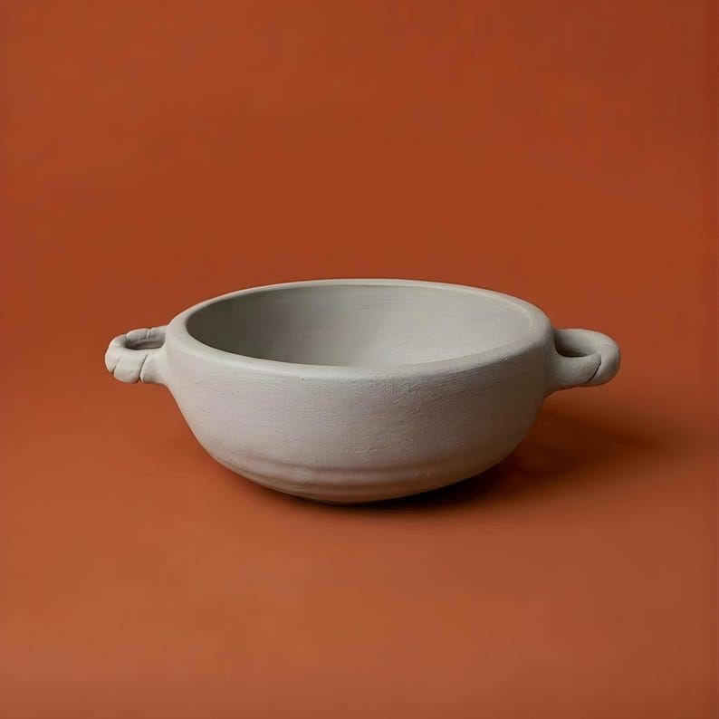 Customizable Custom Plaster Slip Casting Mold | Bowl With Handles ...