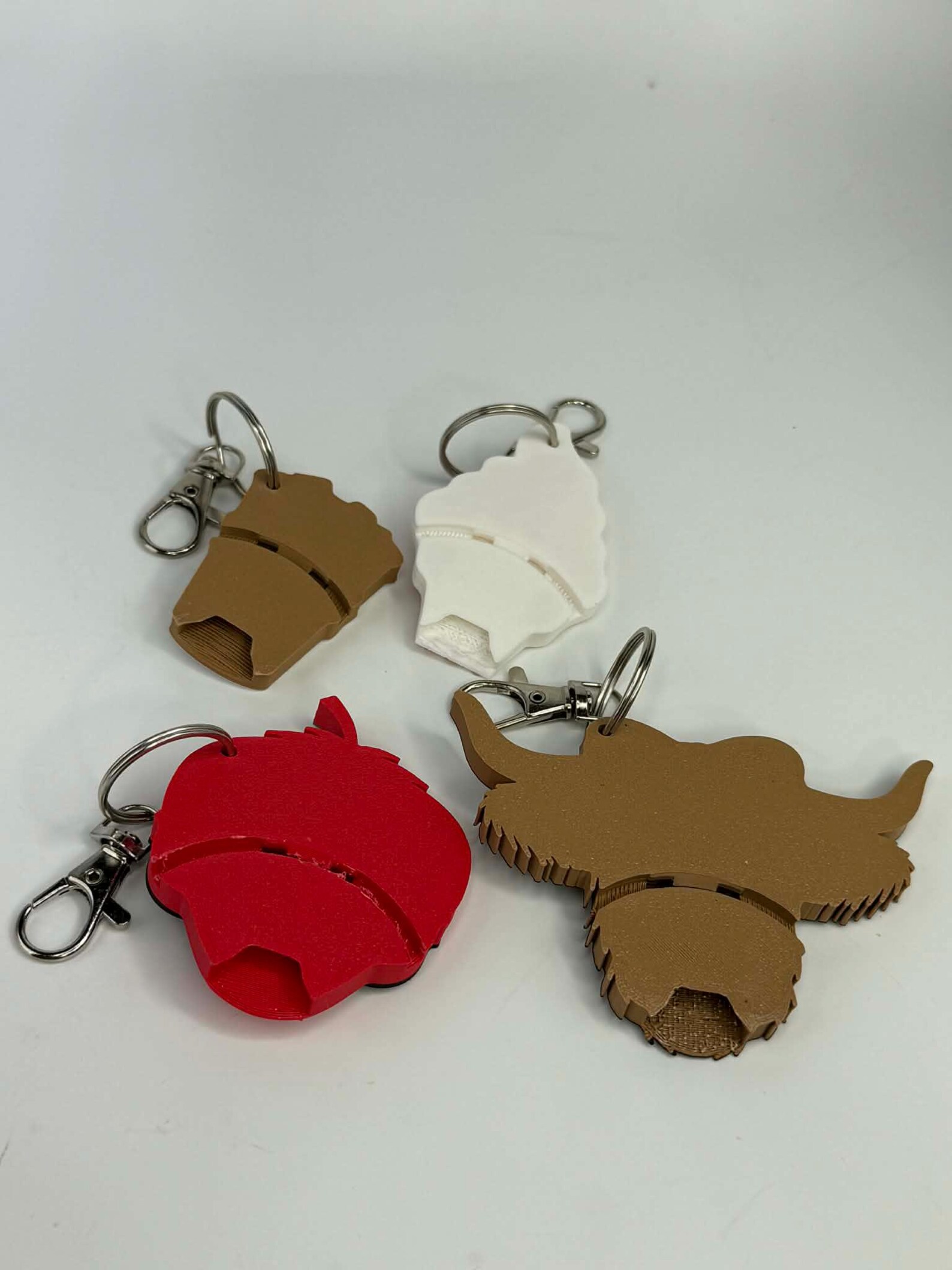 Highland Cow Can Tab Opener STL File | Keychain Bottle Opener (digital ...