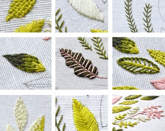 Hand embroidery patterns | Etsy