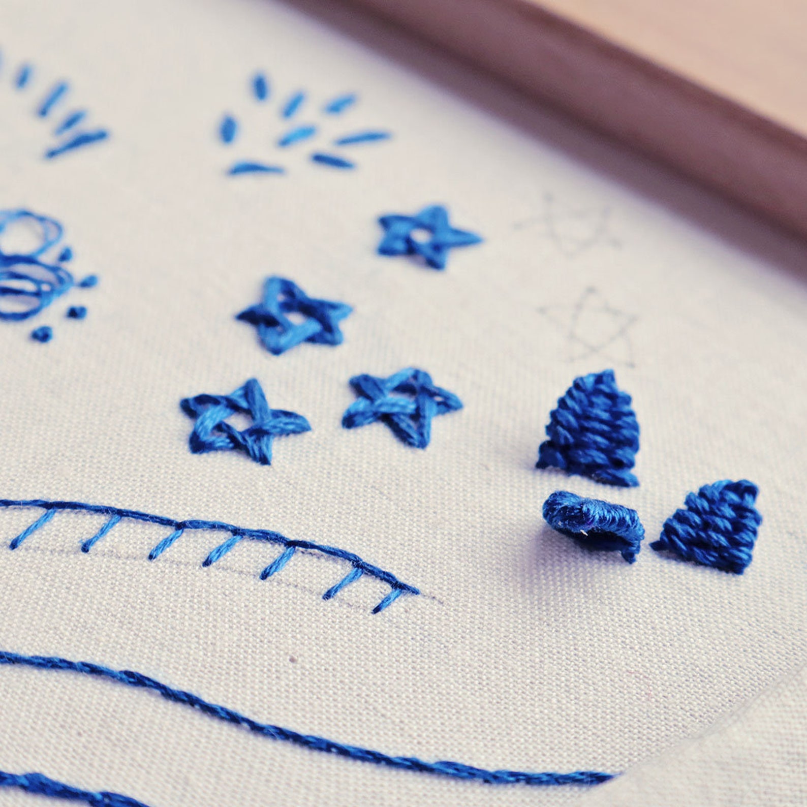 Modern Hand Embroidery Sampler Digital Pattern Embroidery | Etsy