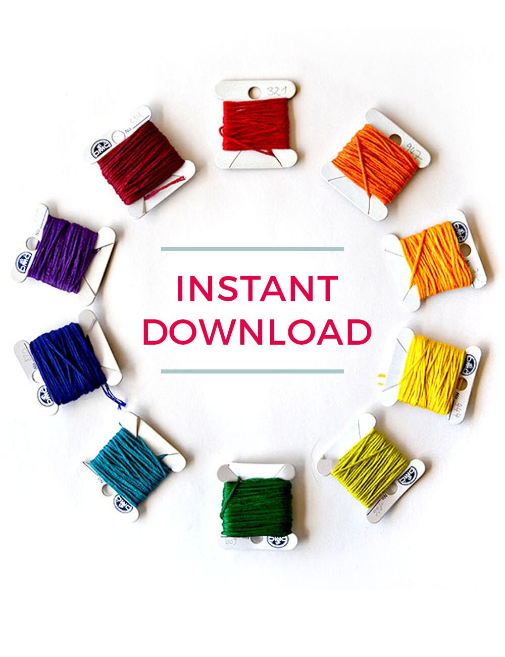 Printable Embroidery Planner Stitching Project Organizer - Etsy