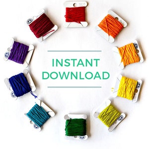 Beginner Hand Embroidery Guide, Hand Embroidery Diy, Modern Needlework ...