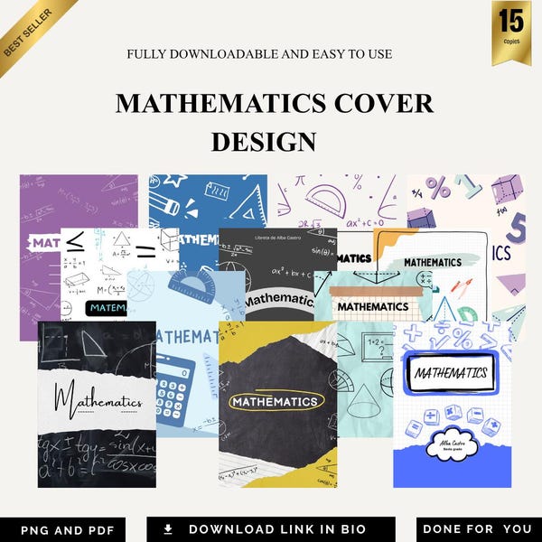 Mathematics Notebook - Etsy