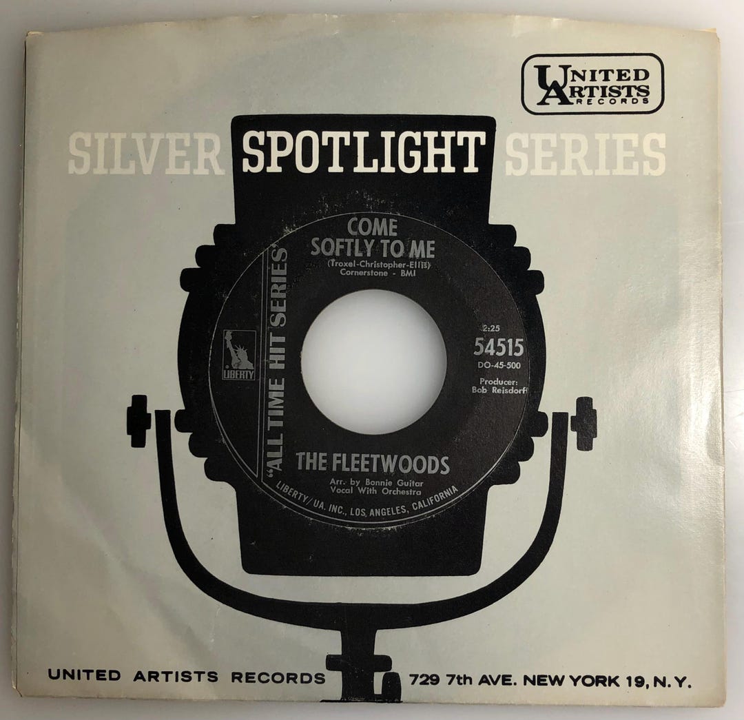 The Fleetwoods / Come Softly to Me & Mr. Blue / Early 70s Silver ...