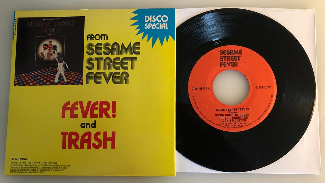 Sesame Street Fever With Robin Gibb and the Muppets / CTW 1978 - Etsy ...
