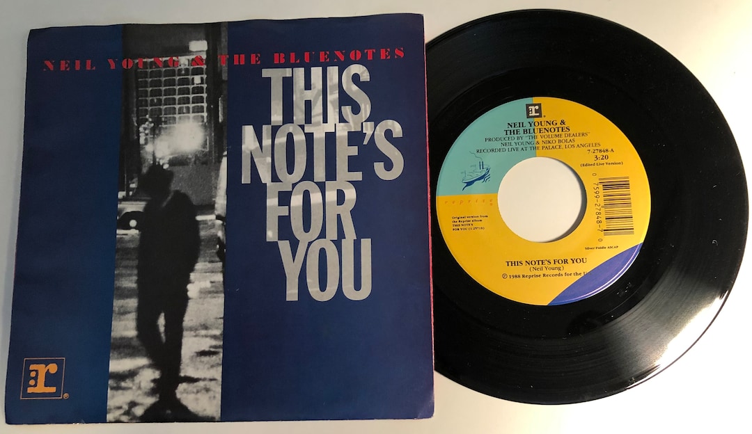 Neil Young / This Note's for You (studio and Live Versions) / 1988 ...
