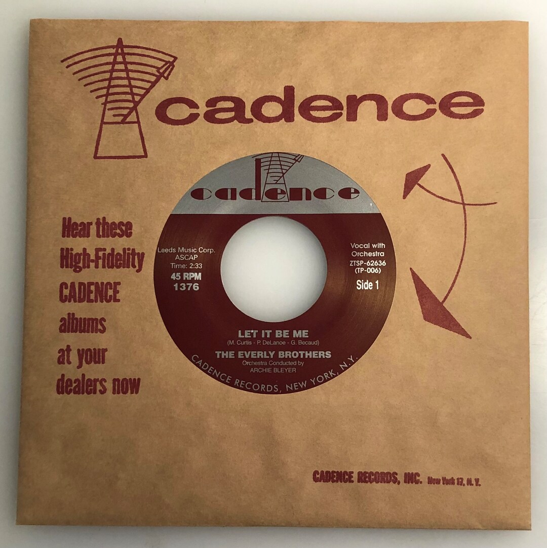 The Everly Brothers / Let It Be Me & Like Strangers / 2002 Cadence Grey ...