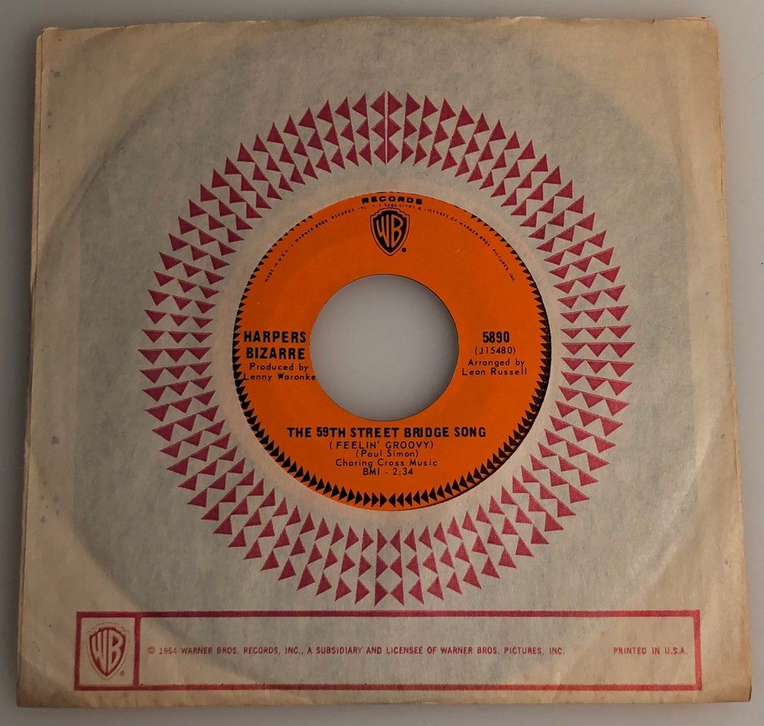 Harpers Bizarre / the 59th Street Bridge Song feelin' Groovy / 1967 WB ...