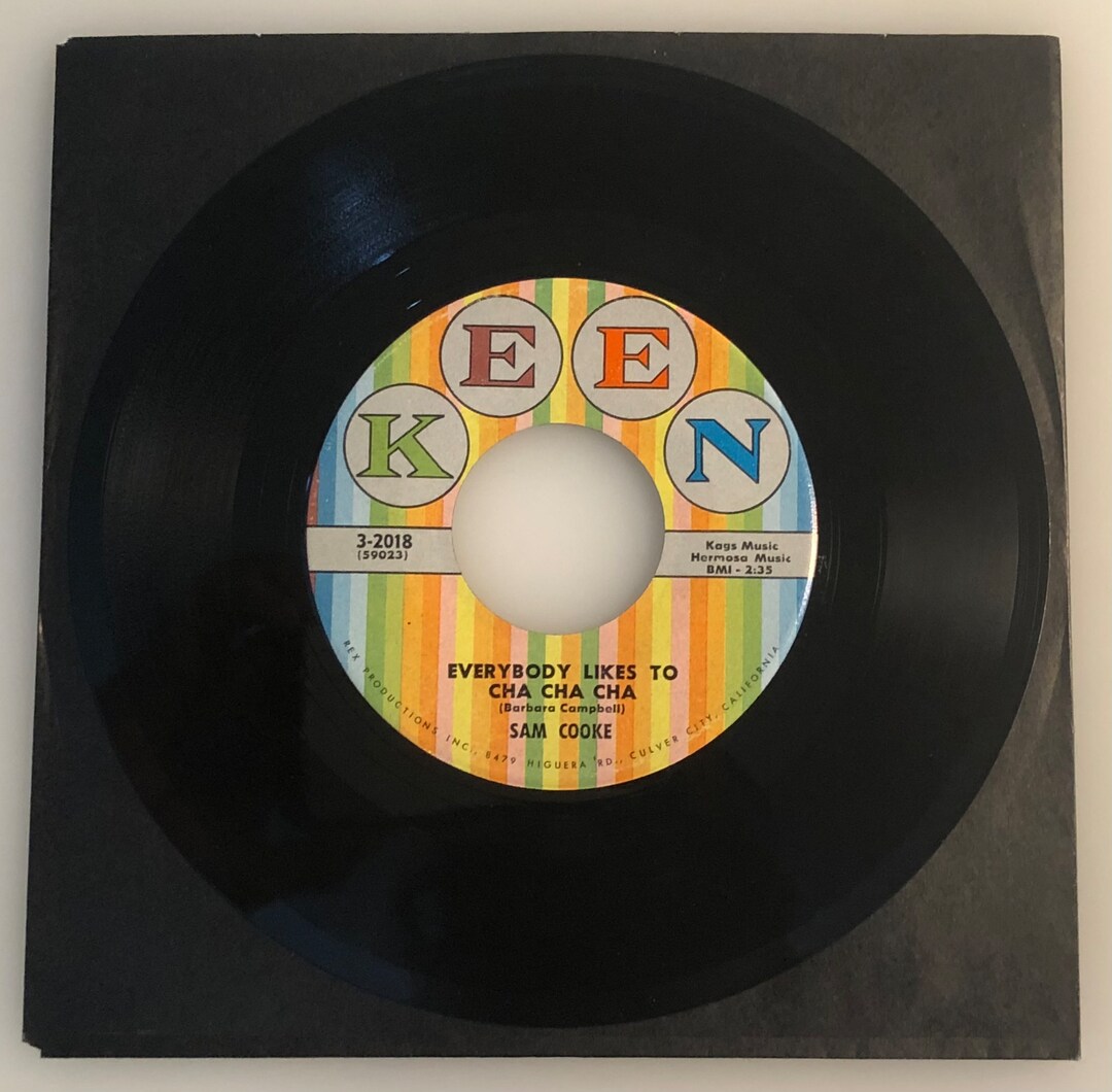 Sam Cooke / Everybody Like to Cha Cha Cha / Keen 45rpm / NM+ - Etsy