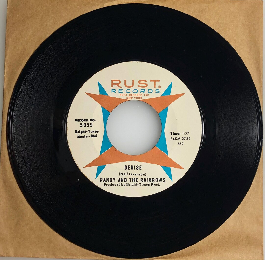 Randy and the Rainbows Denise / Original 1963 45rpm / Mint - Etsy