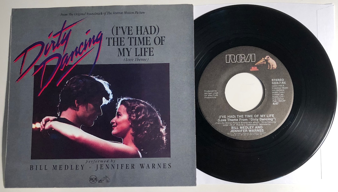 Bill Medley & Jennifer Warnes / I Had the Time of My Life - Etsy