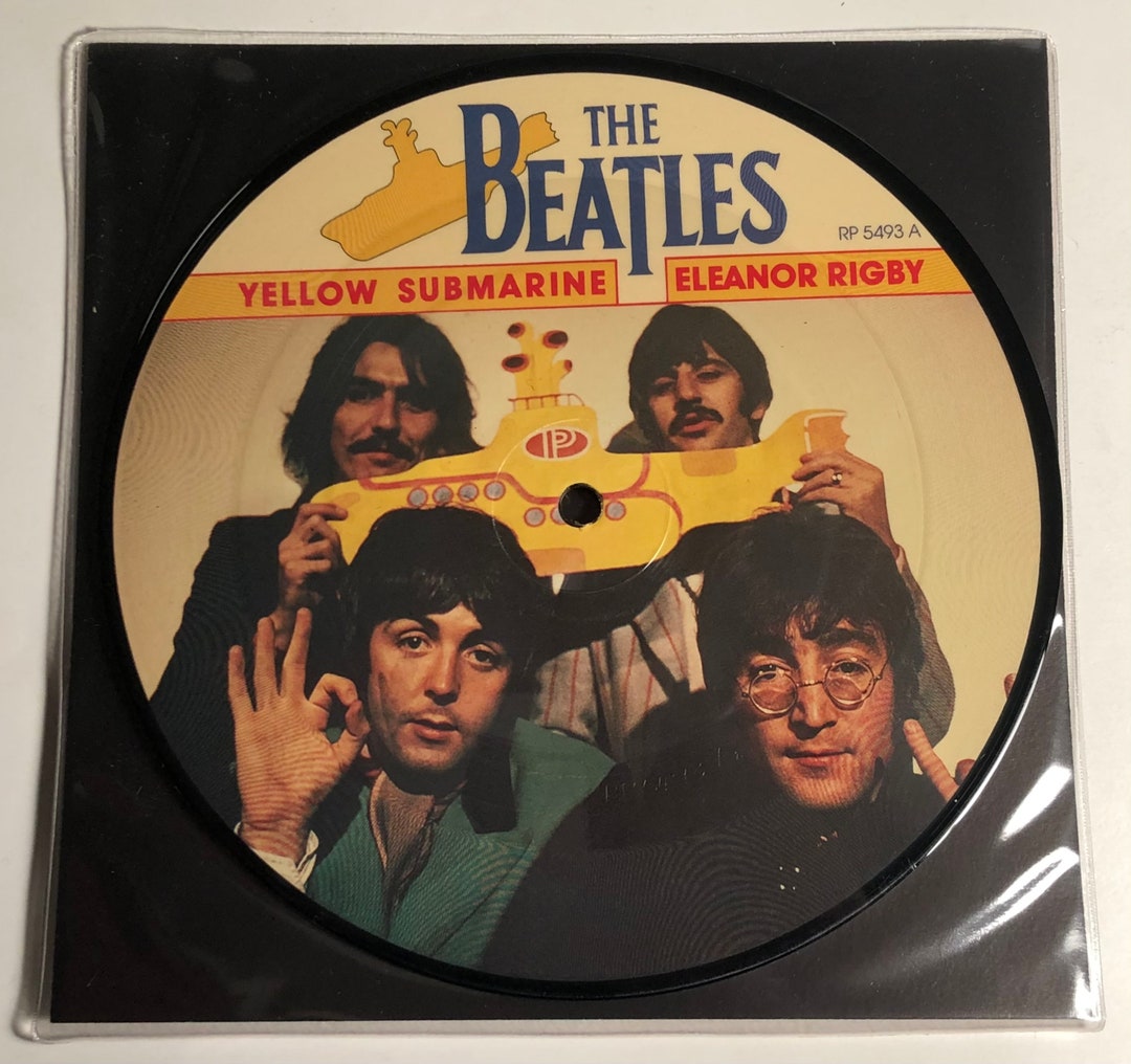 The Beatles / Yellow Submarine & Eleanor Rigby / UK 1986 Picture Disc ...