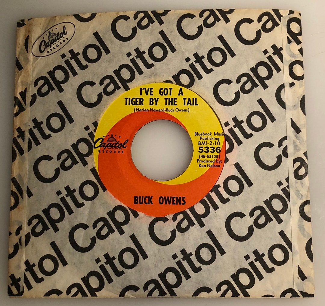 Buck Owens / I've Got A Tiger by the Tail & Crying Time / 1964 Capitol ...