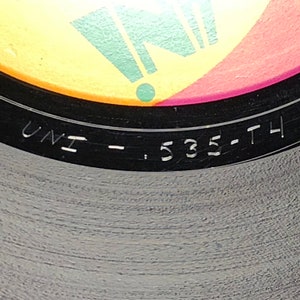 Elton John / Your Song / Original 1970 Pressing / US 45 & UNI Sleeve ...