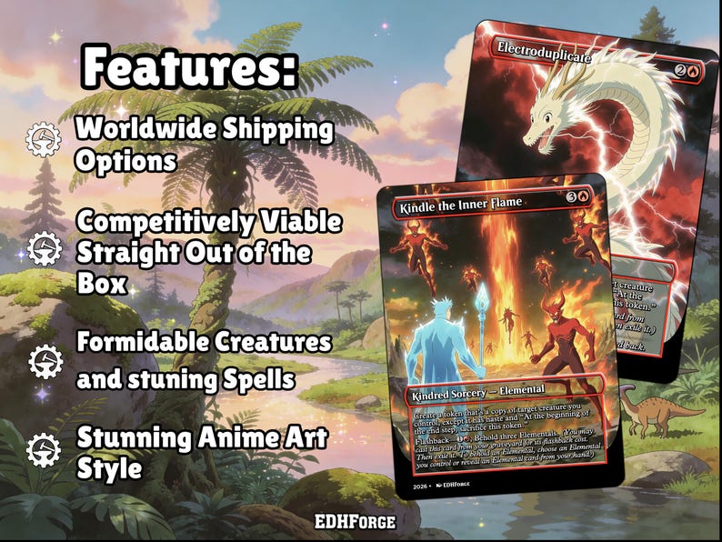 Etali, Primal Conqueror Commander Proxy Deck 100 Cards + Tokens | Play ...