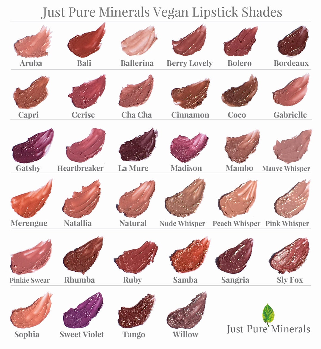 3 Natural Lipstick SAMPLES Cruelty-free Lipstick Vegan - Etsy