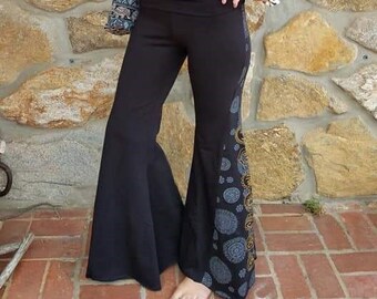 Wide Bell Bottoms - Etsy