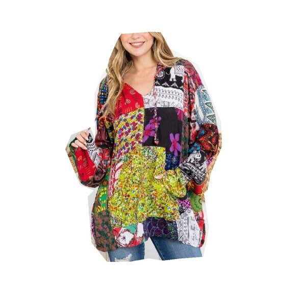 Patchwork Hoodie - Etsy